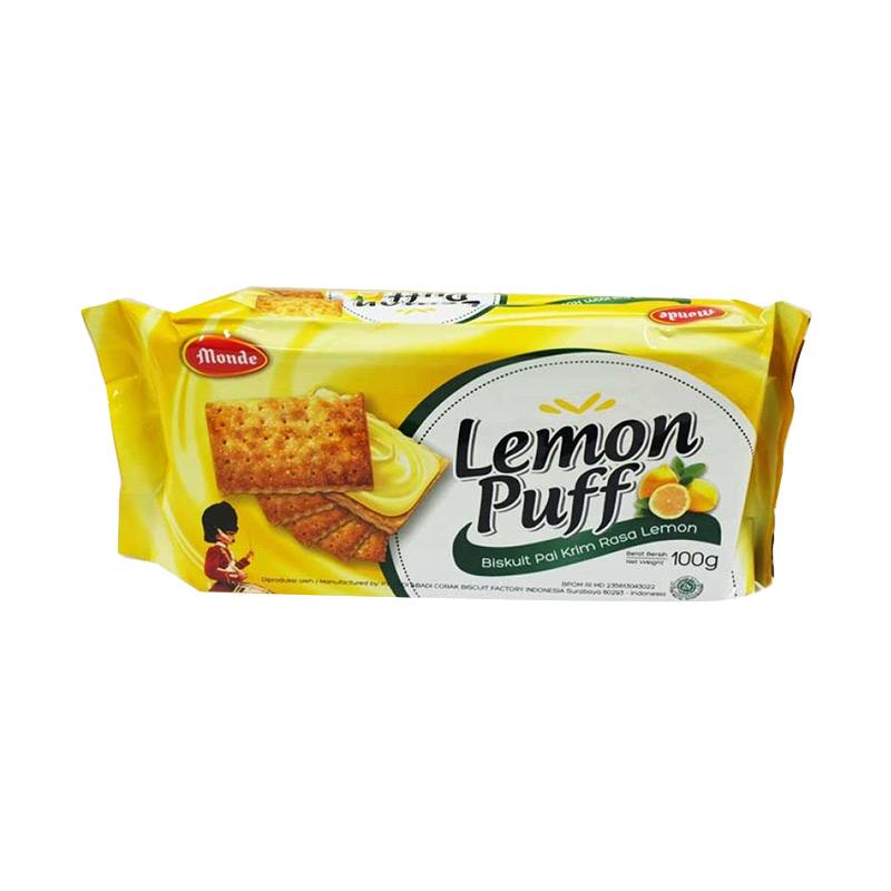 Jual Monde Lemon Puff Biskuit [100 G] Di Seller Suzuya Official Store ...