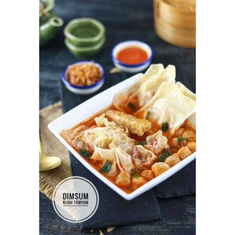 Promo Dimsum Mame Kuah Tomyam Pedas Ayam Olahan [10 pcs] Dimsum Frozen ...