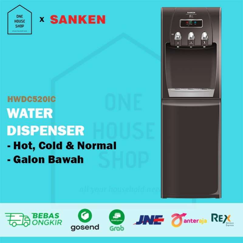 Jual Water Dispenser Air Galon Bawah Panas Dingin Normal Sanken ...