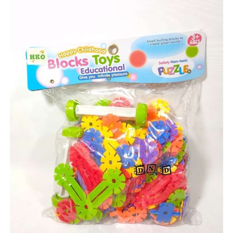 Jual Mainan Edukasi Anak - Diy Blocks Briks Lego Flower Roda Bentuk ...