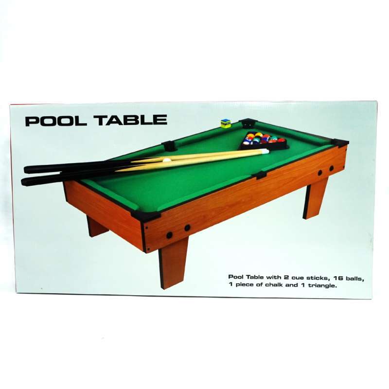 Jual Pool Table Meja Billiards Biliar Kayu Play Set Mainan Di Seller ...
