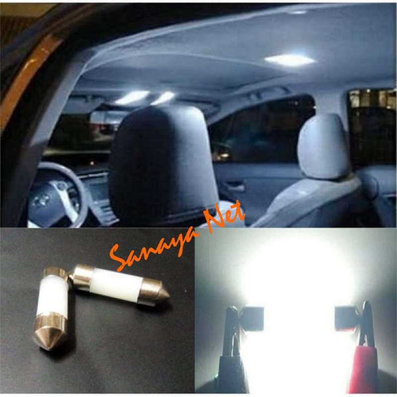 Jual Lampu Plafon Kabin Mobil Model Tabung Cahaya Putih di Seller ...