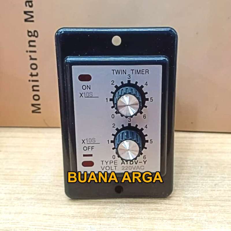 Jual Relay Twin Timer ATDV-Y 60S FORT 220VAC 50Hz di Seller Buana Arga ...