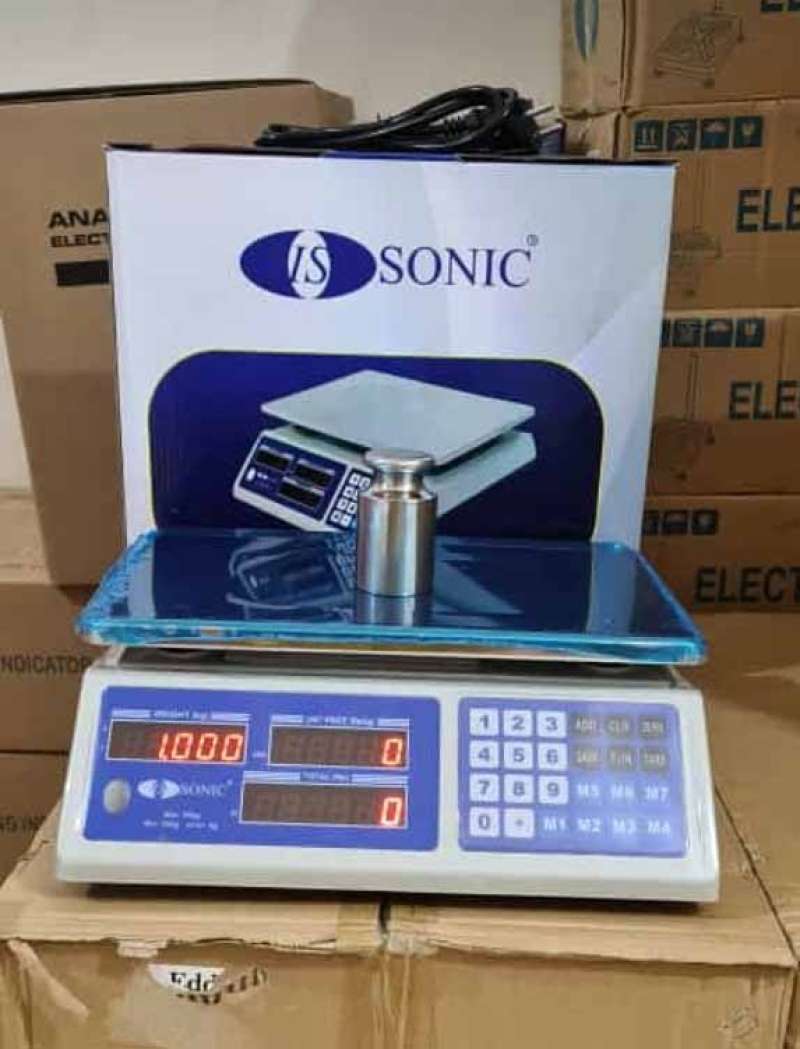 Jual Timbangan digital-timbangan laundry-timbangan buah merk SONIC 30 ...