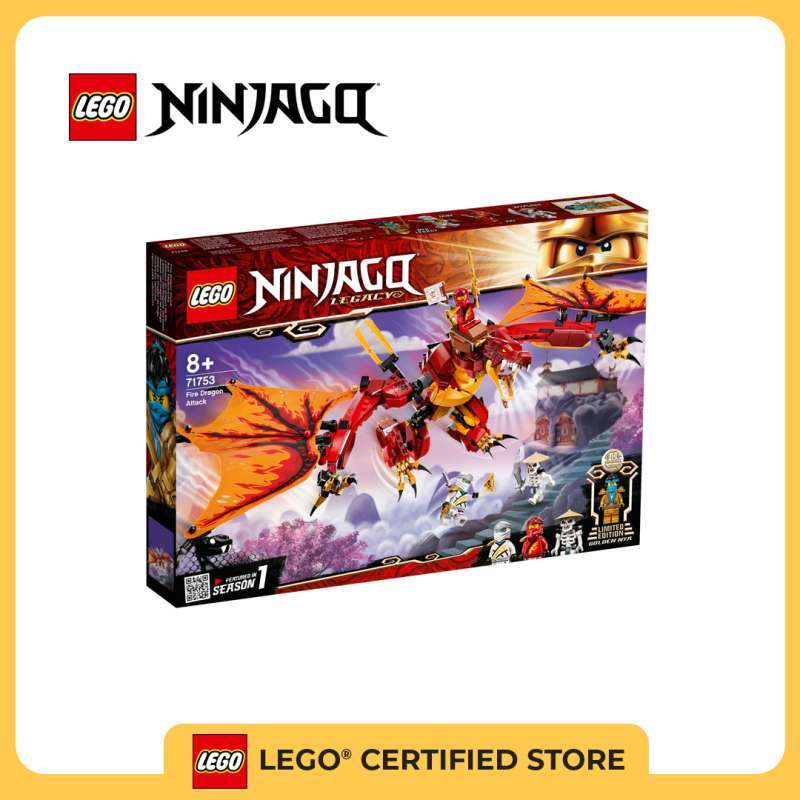 Jual LEGO 71753 NINJAGO Fire Dragon Attack di Seller BricksID Official ...