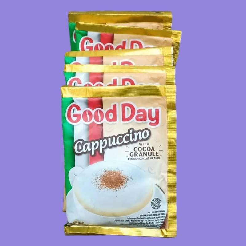 Jual Good Day Cappucino Kopi Instan 25gr (10 sachet) di Seller Adhins ...