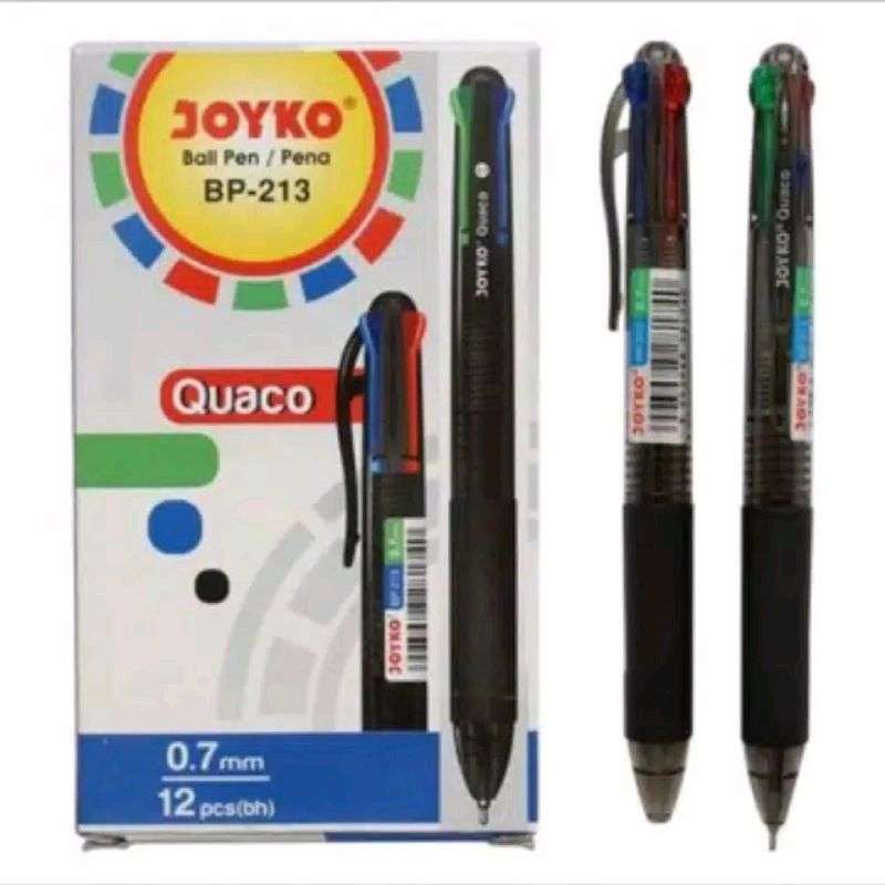 Jual Ballpoint / Pulpen Joyko BP 4 Warna - Warna-warni di Seller ...