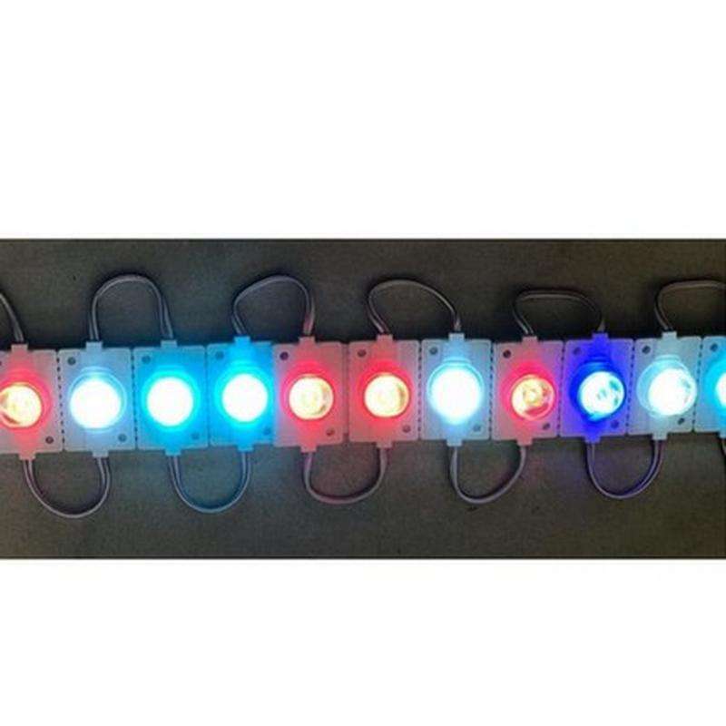 Jual Led Modul Rgb 12 Volt 1.5Watt 1 Mata Jumbo 12V 1.5W 100 Pcs di ...