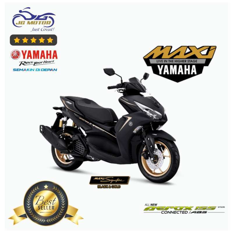 Jual JG GROUP - Yamaha All New Aerox 155 Connected ABS Version Sepeda ...