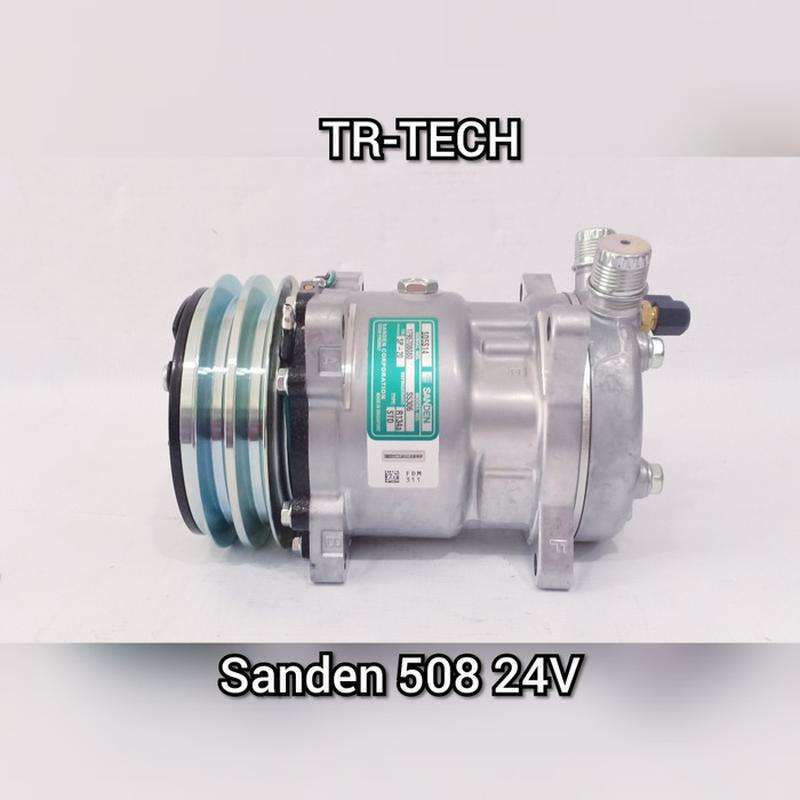 Jual Compressor Compresor Kompresor 508 S5036 Sanden Asli Original 24V ...