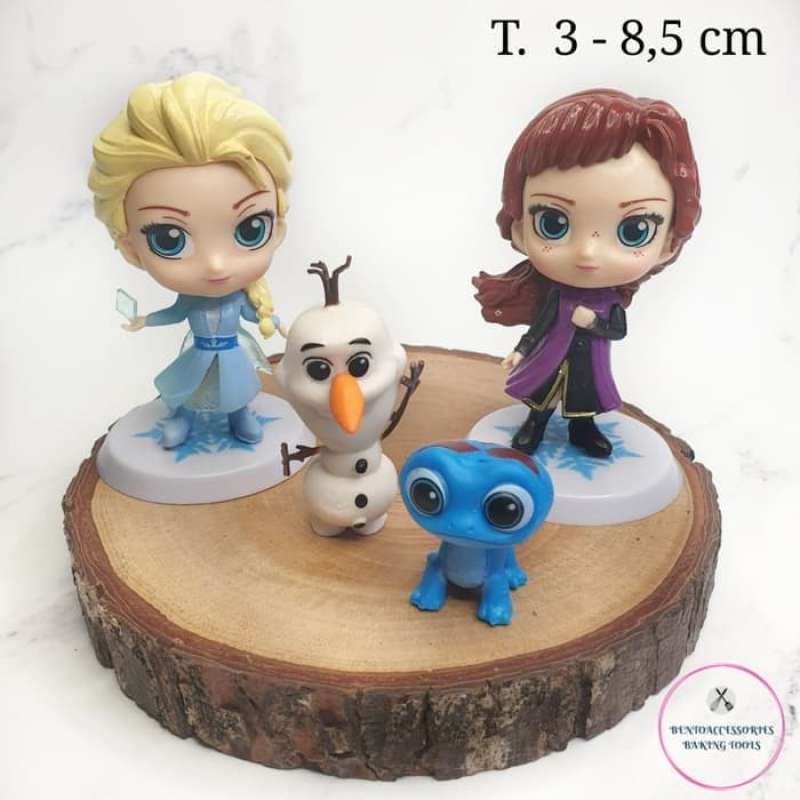 Jual Topper Cake Figure Frozen 2 New Isi 4 Pcs Di Seller Toko Bla Bla ...