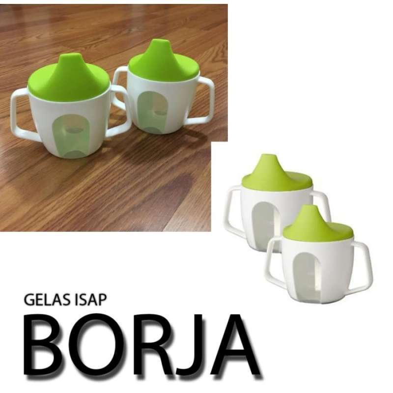 Promo Borja Gelas Hisap Anak Cangkir Minum Anak Bayi Botol Hisap Gelas ...