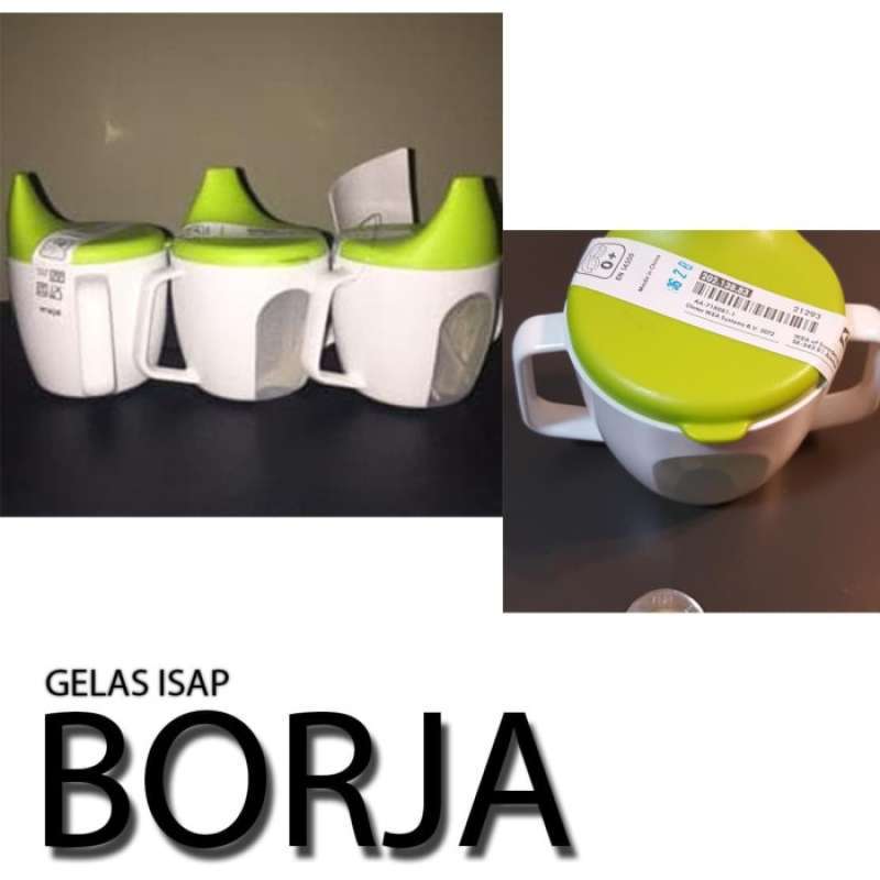 Promo Borja Gelas Hisap Anak Cangkir Minum Anak Bayi Botol Hisap Gelas ...