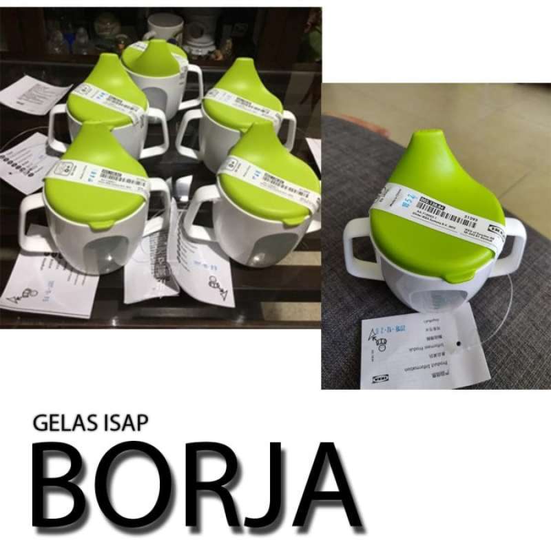 Promo Borja Gelas Hisap Anak Cangkir Minum Anak Bayi Botol Hisap Gelas ...