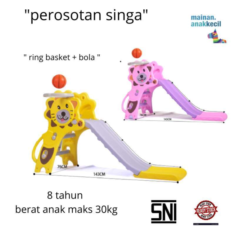 Jual Mainan perosotan singa VRT250 Perosotan Singa di Seller Mainan ...