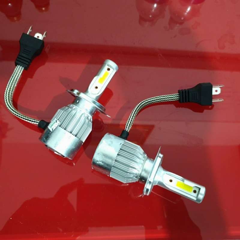 Promo Turbo Led Lampu Utama Headlamp H4 Putih Avanza Xenia Agya Ayla ...