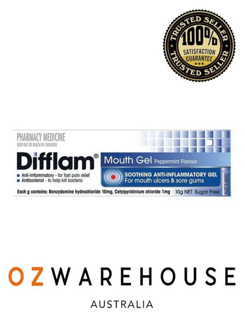 Jual Difflam Anti-inflammatory Mouth Gel 10g di Seller Ozwarehouse ...