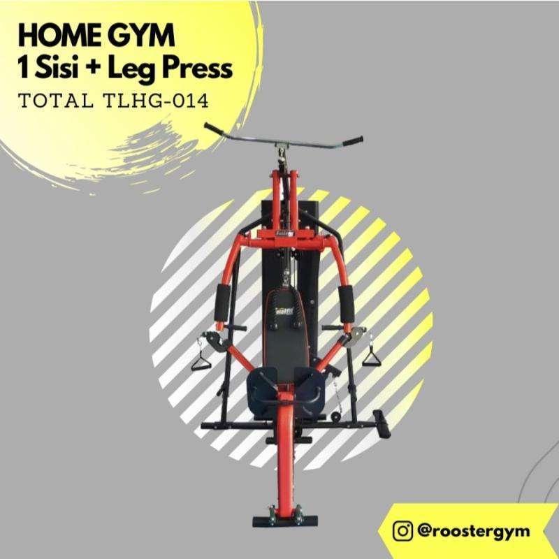 Jual Rooster Gym Alat Fitness Angkat Beban Home Gym 1 Sisi Leg Press ...