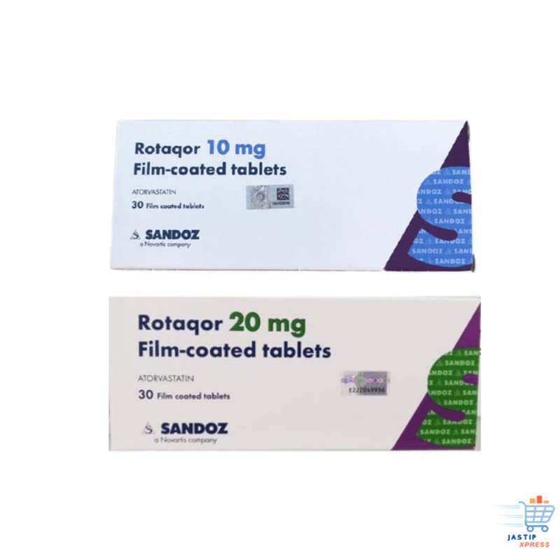 Jual (ready) Rotaqor 10mg - 20mg 30 Tablets, Kemasan 20 Mg 30 Tabs Di ...