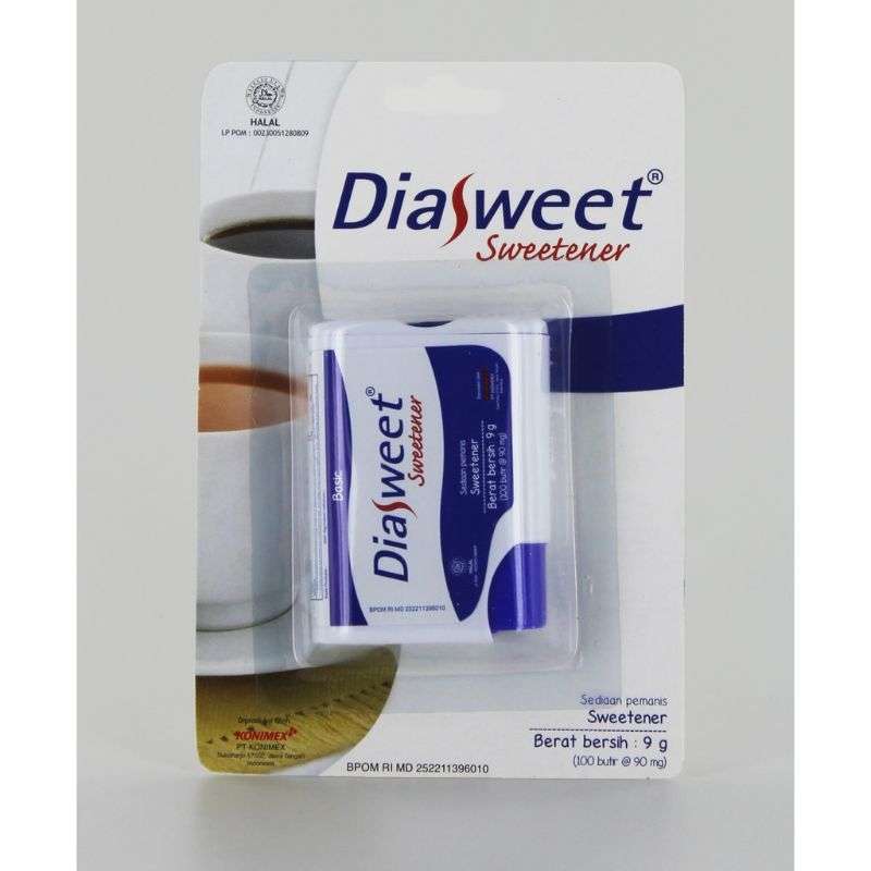 Jual Diasweet Sweetener BASIC Pot Isi 100 Tablet Pemanis Rendah Kalori ...