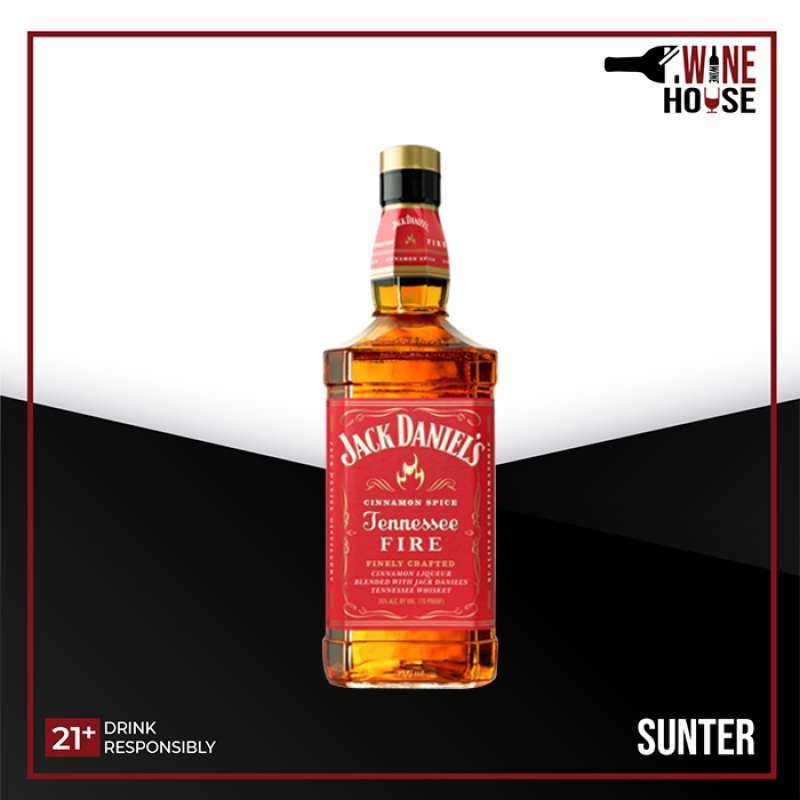 Jual Jack Daniels Fire - Tennessee Bourbon Whiskey di Seller Wine House ...