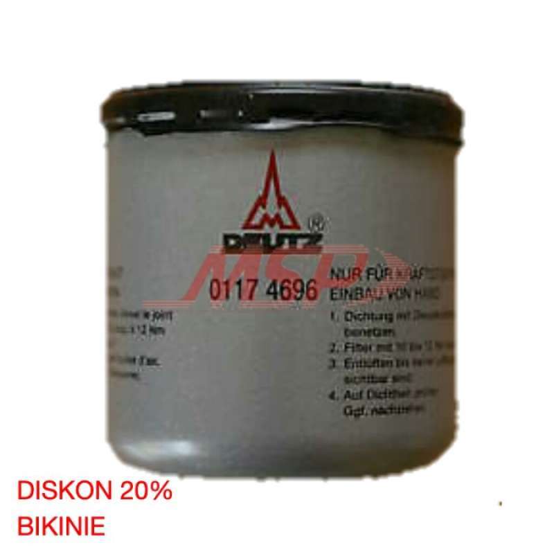 Promo Filter Solar Deutz 01174696 / Deutz Fuel Filter 01174696 Diskon 1 ...