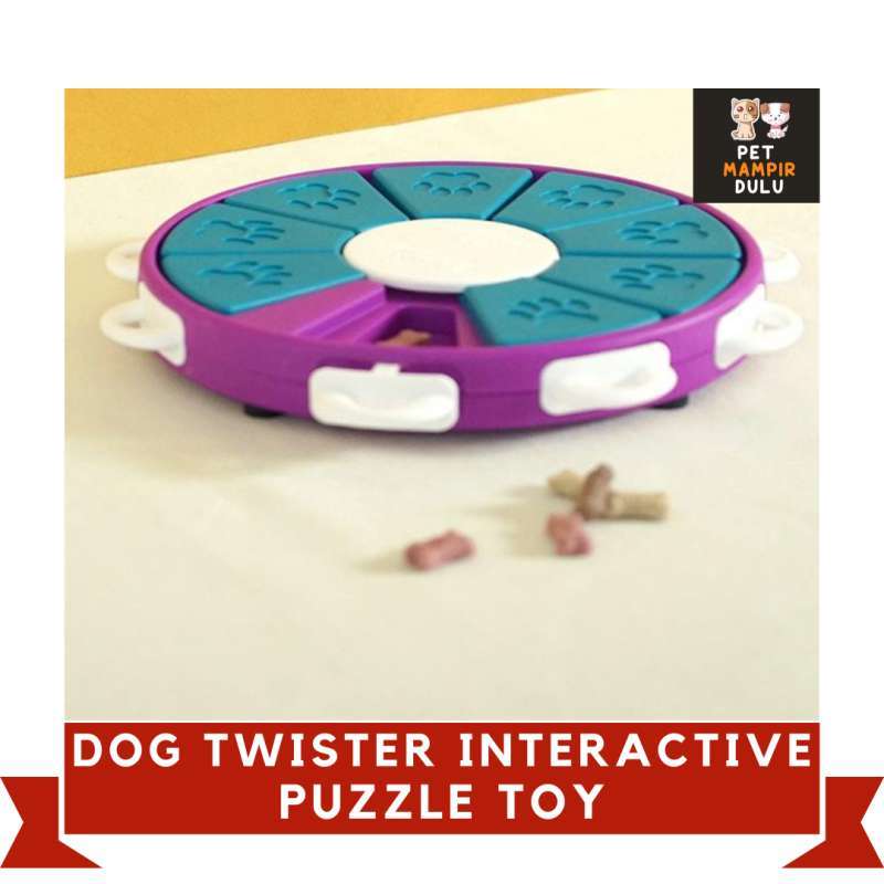 Jual Mainan Anjing Pintar Smart Dog Twister Interactive Puzzle Hidden ...