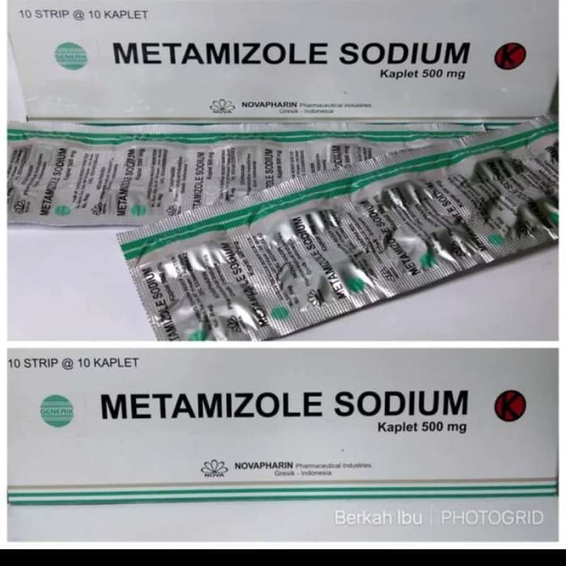 Jual original Antalgin-500metamizole-500- Box Isi 100 Tablet di Seller ...