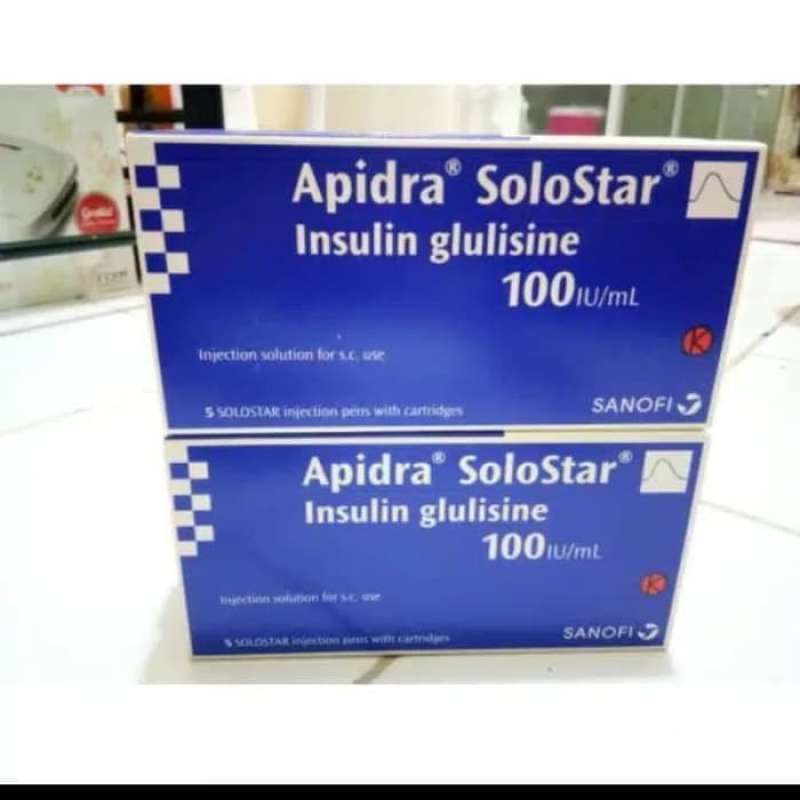 Jual Original Apidra Solostar-insulin Box Di Seller Farmasi 77 ...