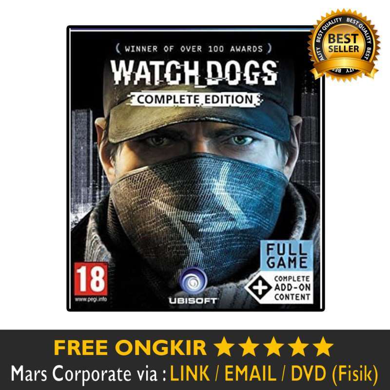 Jual Watch Dogs Complete Edition Full Version Game PC - PC Games ...