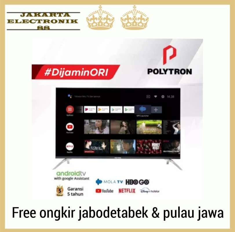 Jual POLYTRON LED Smart TV 40 Inch HD - PLD40AG9953 NT FREE ONGKIR ...