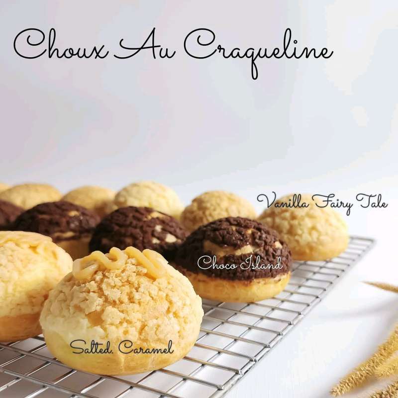 Jual Choux Au Craquelin - Kue Sus - Choco Isi 6 di Seller Azzamalfatih ...
