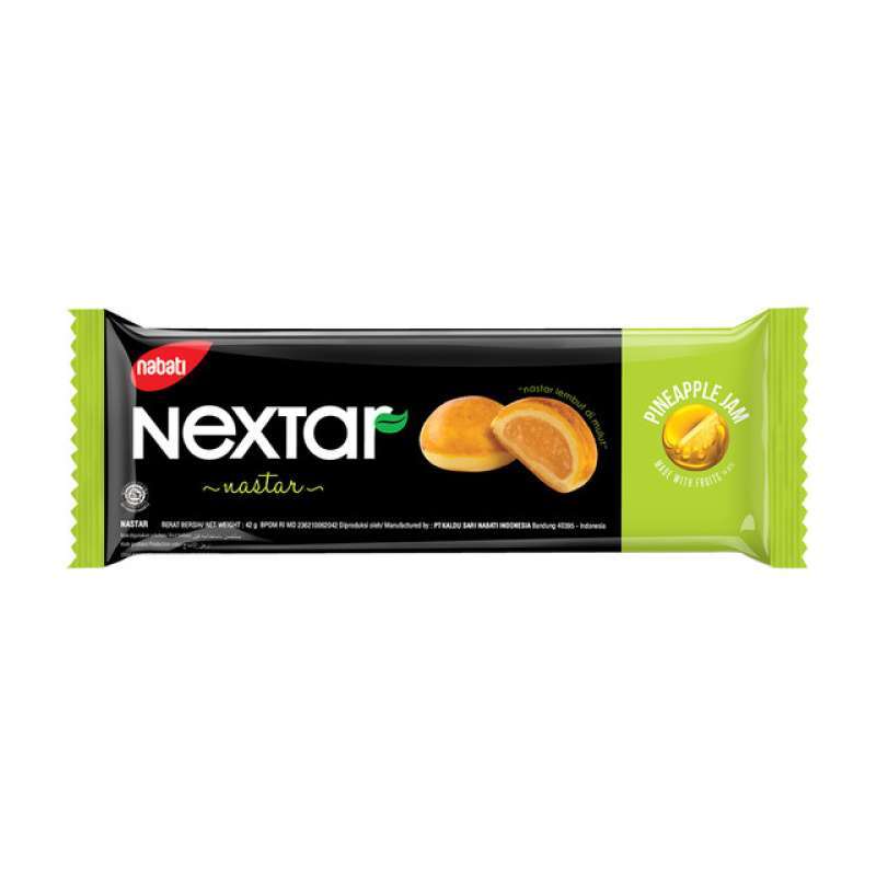 Jual Nextar Nastar Pineapple Jam 40g [1 Box] Di Seller Nabati Snack ...