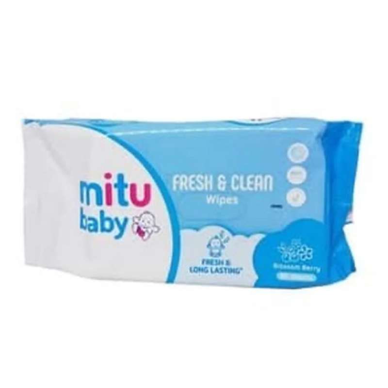 Jual Mitu Baby Fresh & Clean Wipes Blossom Berry [50 Sheet] Di Seller ...