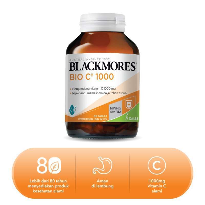 Jual (sale) Blackmores Bioc 1000mg 90 Tablet Di Seller A To Z Family ...
