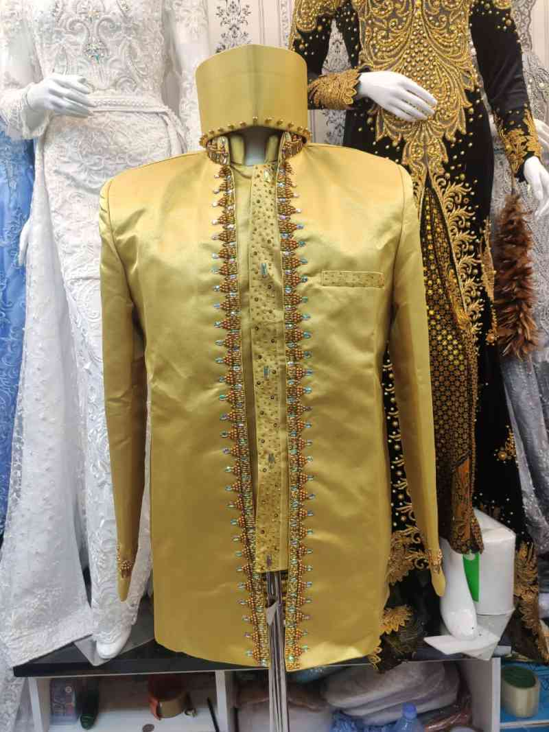 Promo Batik Lie JAS PRIA NIKAH WHITE BAJU PENGANTIN MUSLIM PUTIH BASOFI ...