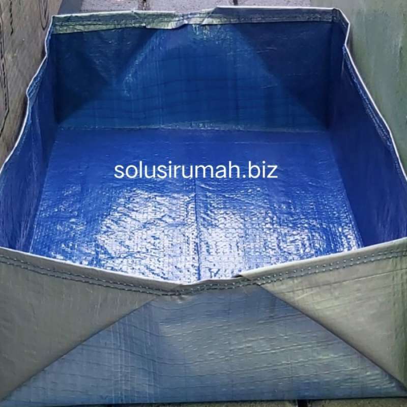 Jual terpal kolam perunit quantity a12 tebal box kotak terpauline ...