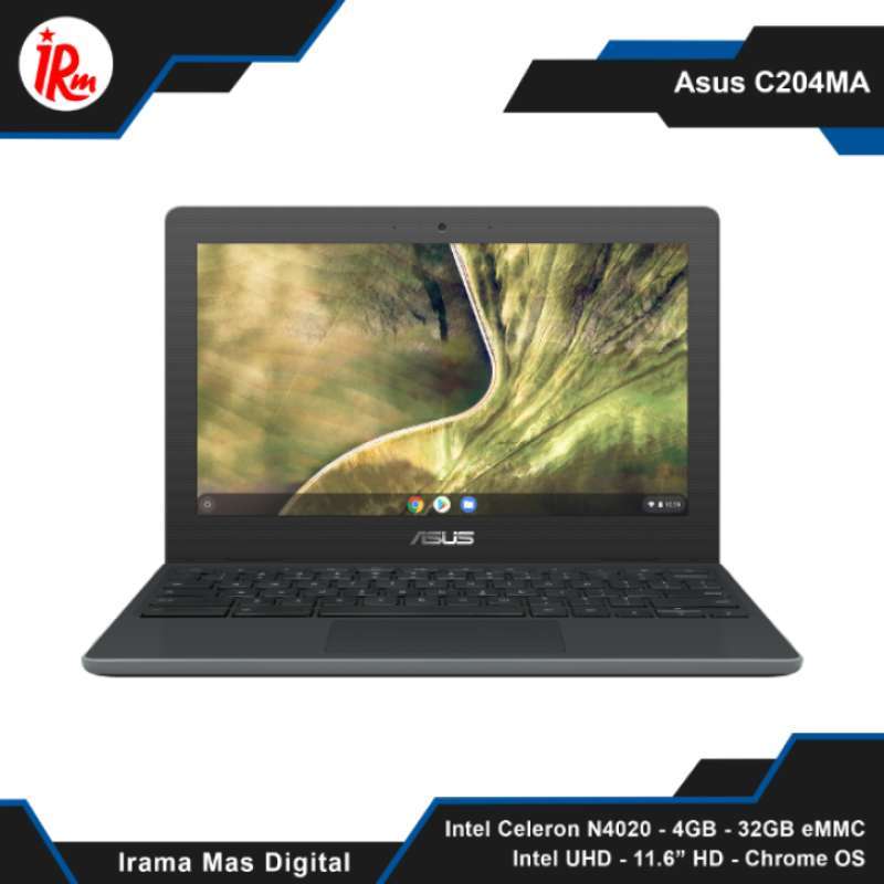 Jual Asus ChromeBook C204MA - Celeron N4020 4GB 32GB eMMC di Seller IRAMA MAS DIGITAL Official ...