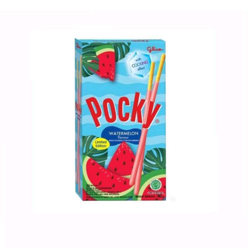 Jual Pocky Watermelon Biskuit Stik 36gr Limited Edition di Seller AZ ...