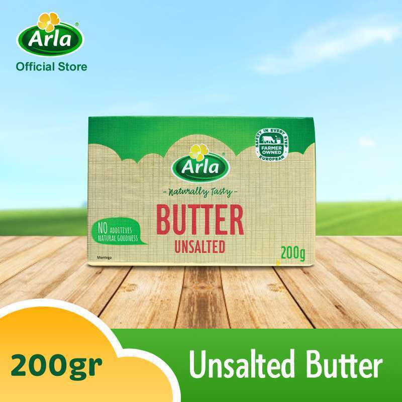 Jual Arla Unsalted Butter 200gr di Seller Sumarno mart - Kebon Jeruk ...