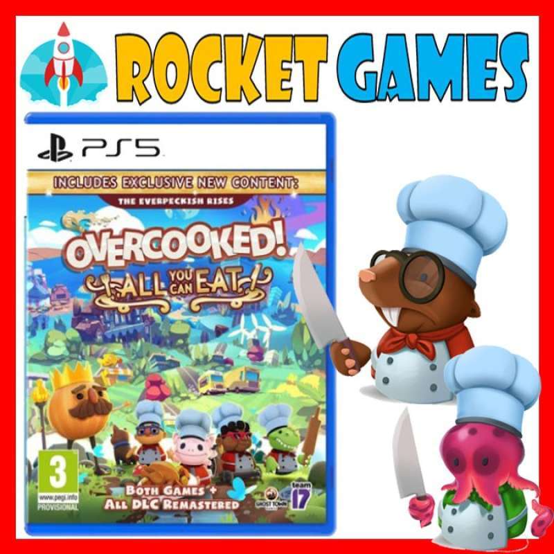 Jual Ps5 Overcooked! - Ps5 Overcooked All You Can Eat Game Di Seller ...