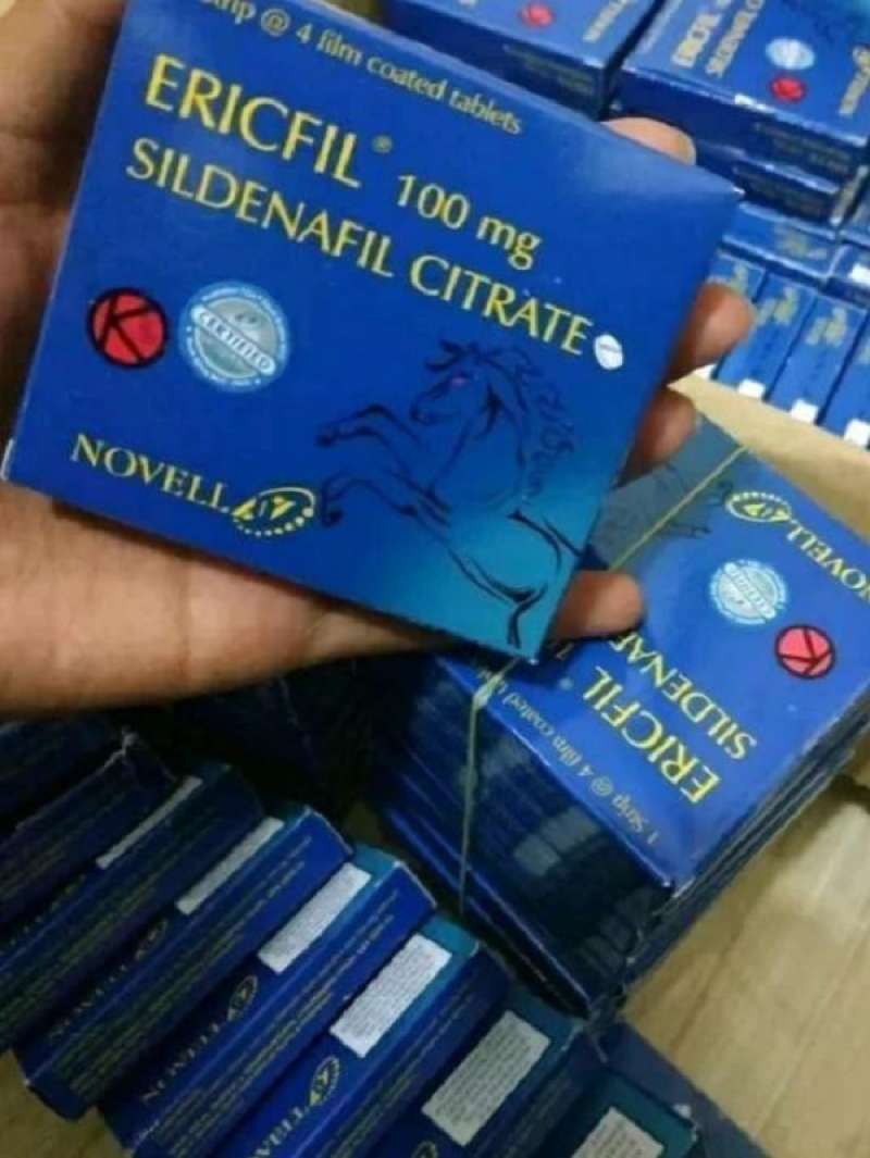 Promo Ericfil 100 Mg Sildenafil Citrate Erecfil Erikfil Erekfil ...