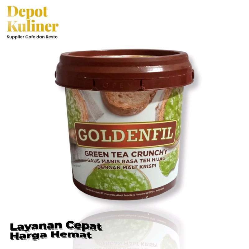 Promo Goldenfil Green Tea Crunchy 1 Kg Goldenfill Golden Fil Goldenfil ...