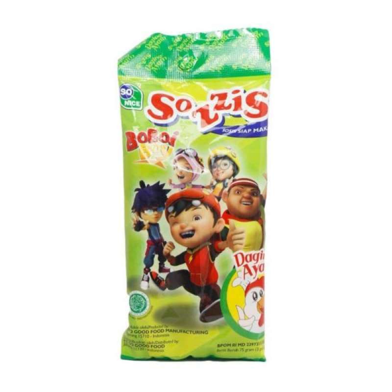 Jual Sozzis Boboiboy Daging Ayam [75 G] Di Seller Farmers Market Margo ...