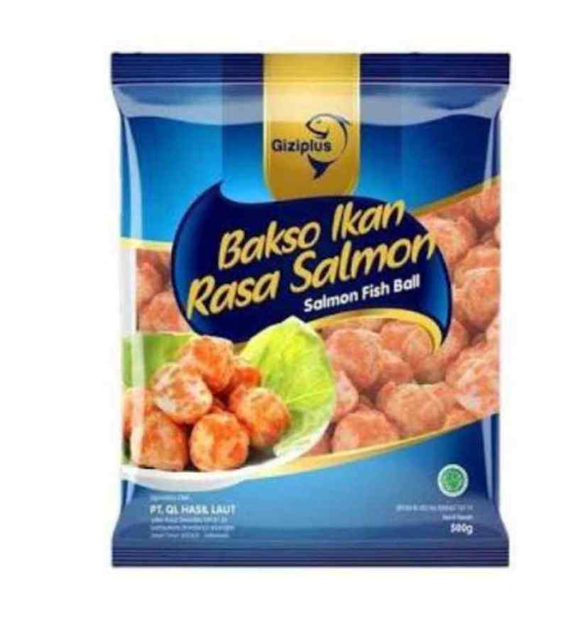 Jual GIZI PLUS SALMON FISH BALL [500 G] Halal di Seller Farmers Market ...