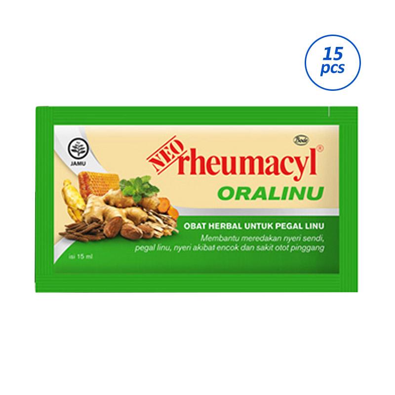 Jual Neo Rheumacyl Oralinu Obat Pegal Linu [15 Sachet] di Seller Tempo ...