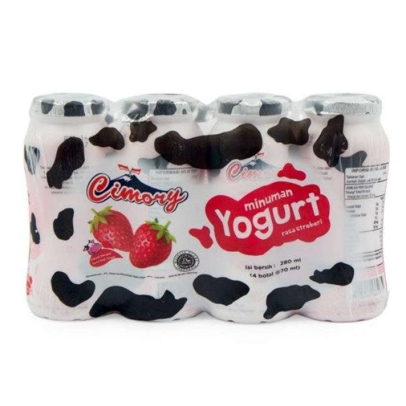 Jual Cimory Yoghurt Drink Strawberry 5x65ml Di Seller Farmers Market ...