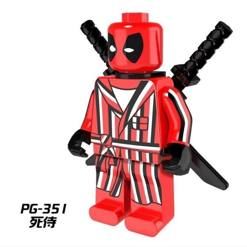 Jual Bathrobe Deadpool PG351 Super Heroes Minifigure Marvel Brick ...