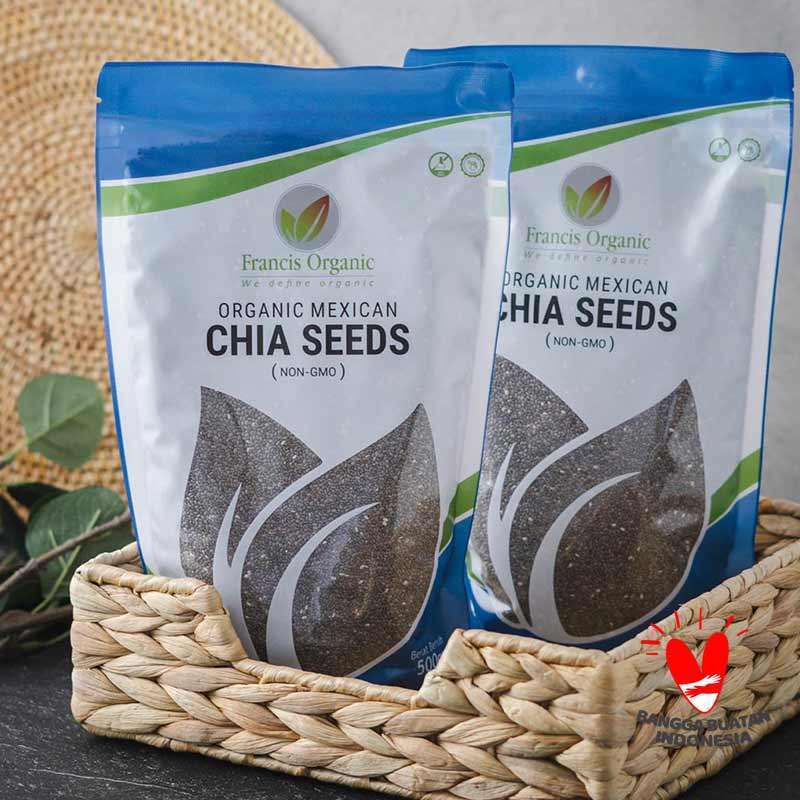 Jual Francis Organic Organic Mexican Chia Seeds [500 G] Di Seller Zeeus ...