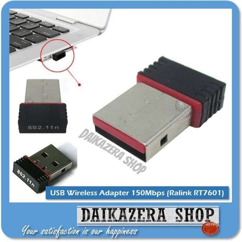 Jual KexTech USB Wireless Adapter 150Mbps (Ralink RT7601) - WUL150 di Seller DAIKAZERA SHOP ...